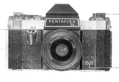 Pentacon Pentaflex SL manual, user manual, Bedienungsanleitung