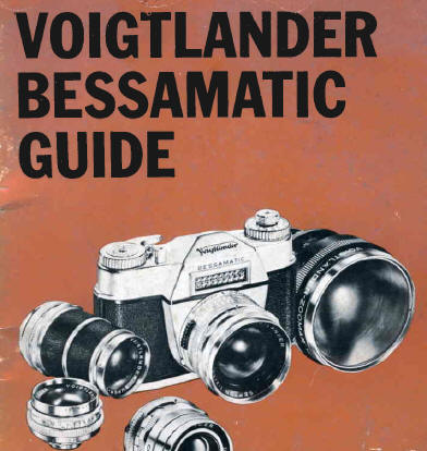 Voigtlander Instruction Manuals, Vitoret F, VF-101, Ultramatic ...