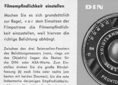 Voigtlander Dynamatic II instruction manual, user manual, PDF manual
